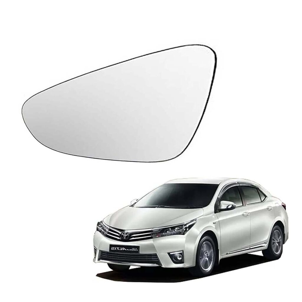 ORVM Left Side Rear View Mirror Glass for Toyota Corolla Altis 2014 ...