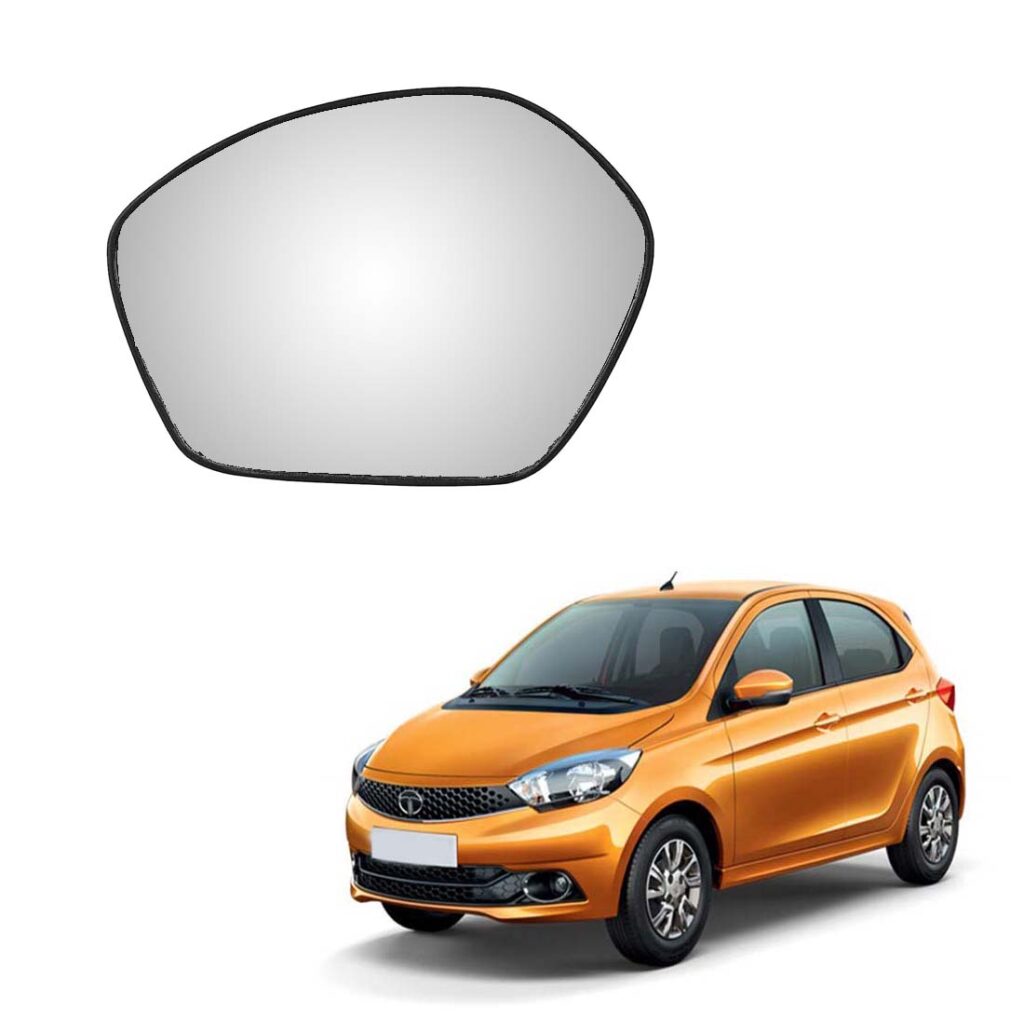 ORVM Left Side Rear View Mirror Glass for Tata Tiago / Tigor