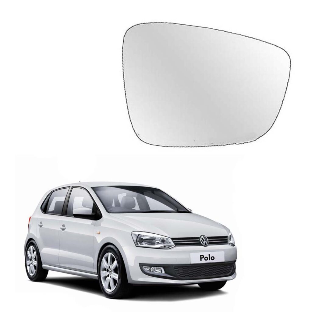 ORVM Right Side Rear View Mirror Glass for vw Polo